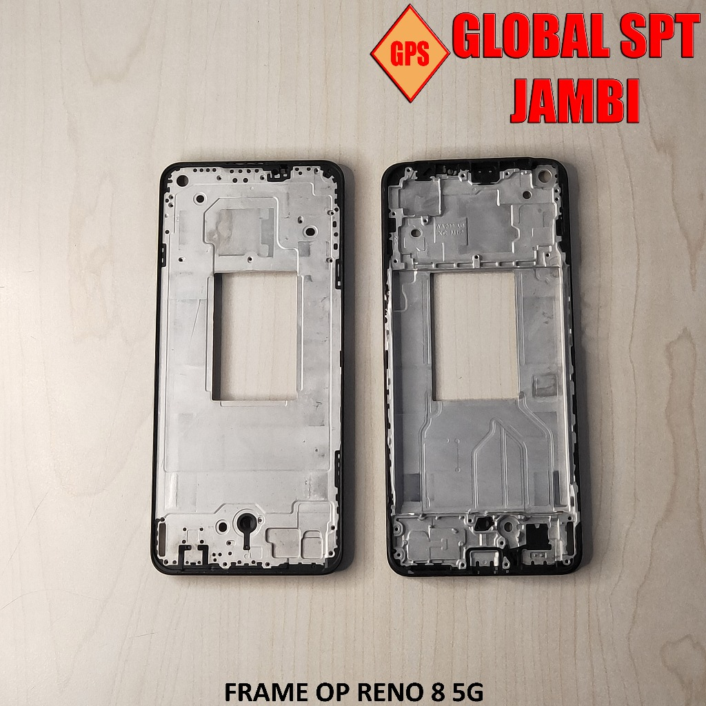 Jual FRAME OPPO RENO 8 5G / TULANG TENGAH / BEZZLE MIDDLE / DUDUKAN LCD ...