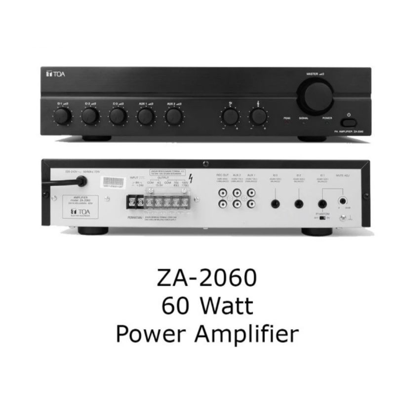 Jual Toa za 2060 original 60 watt power amplifier masjid | Shopee Indonesia