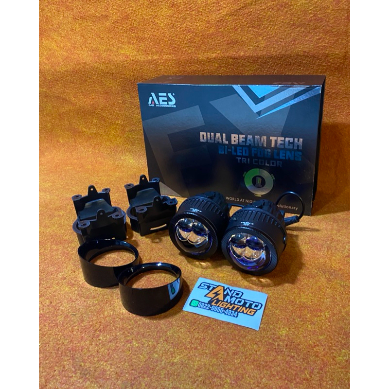 Jual Bilens LED Projector Lens Biled Laser Foglamp FX 3 WARNA Laser DLB ...