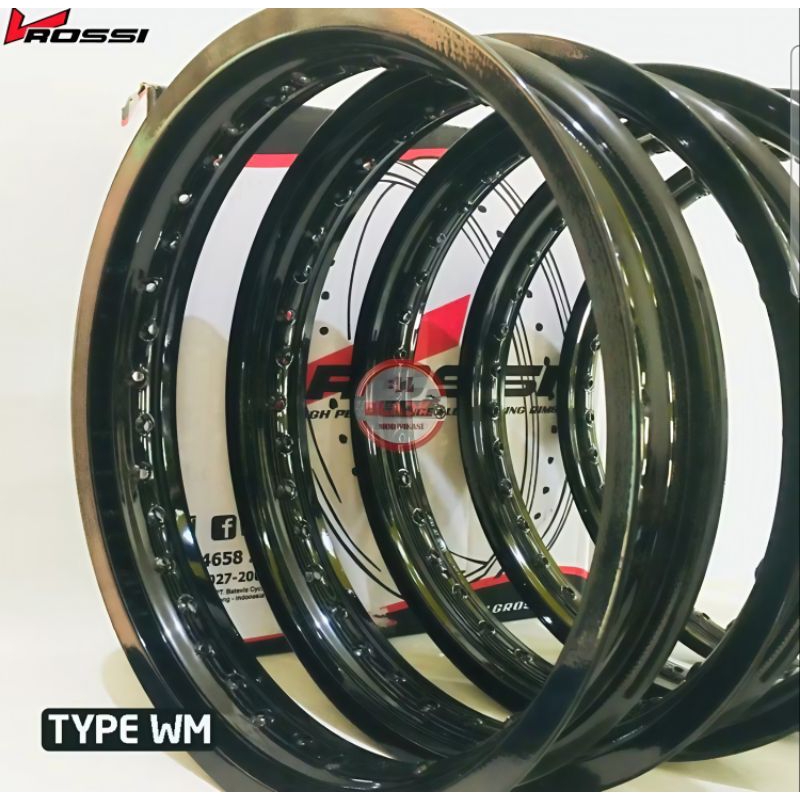 Jual Velg Almu Ring 17 WM Lebar 250 300 350 V Rossi Rim 36 hole ...