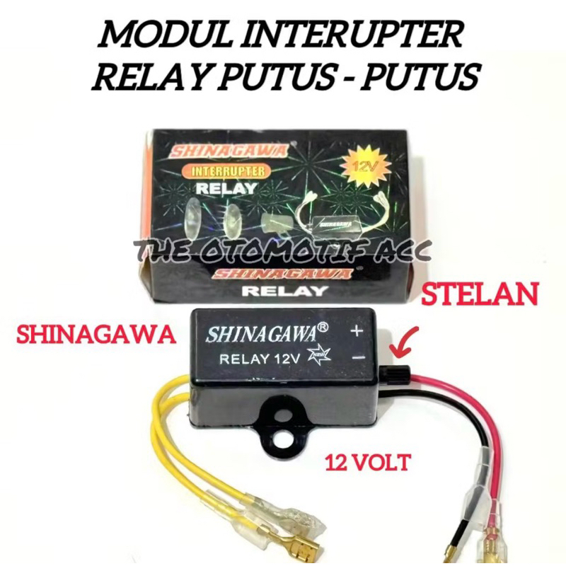 Jual Modul relay klakson putus putus SHINAGAWA/Klakson motor putus ...