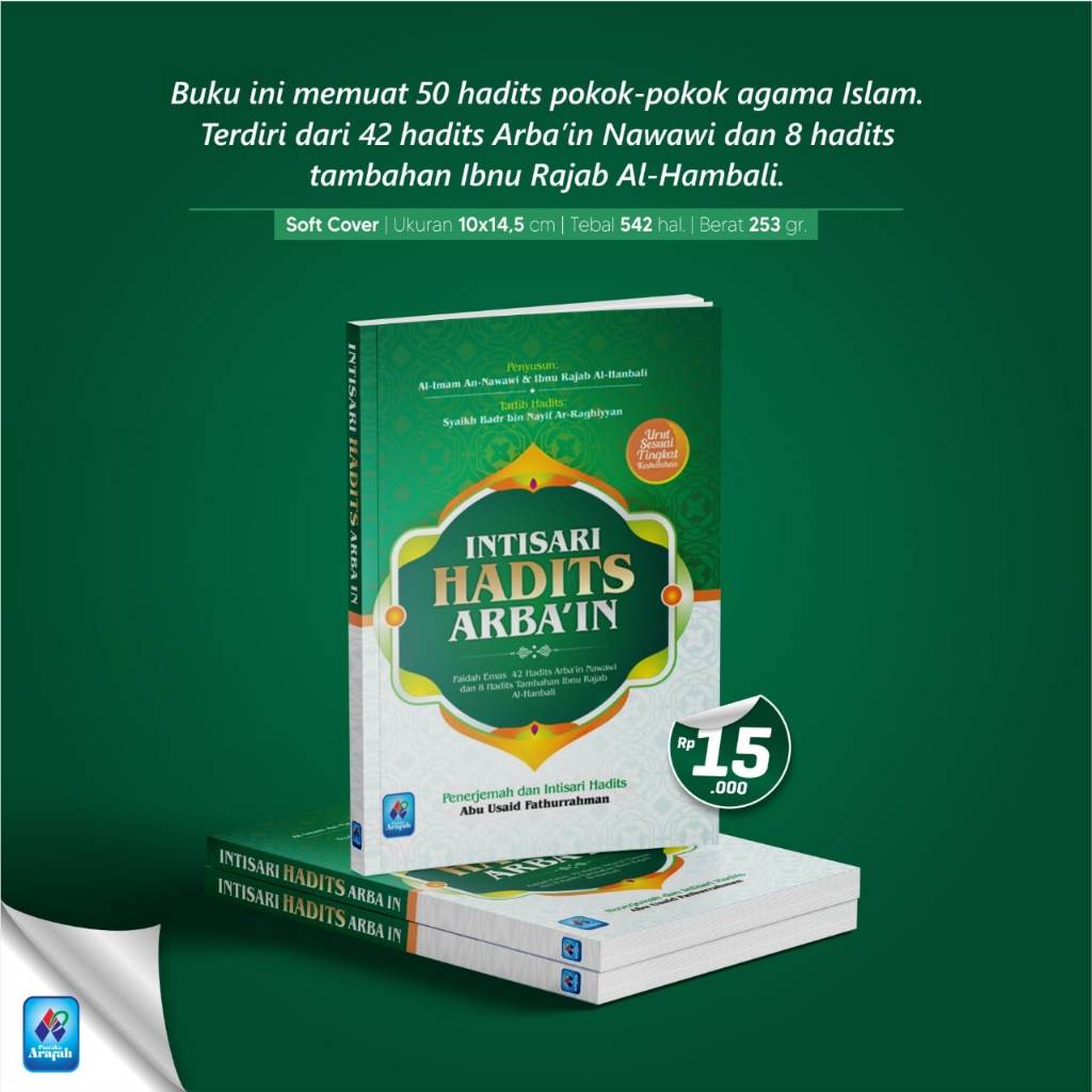 Jual Buku Saku - Intisari Hadits Arba'in Soft Cover Pustaka Arafah ...