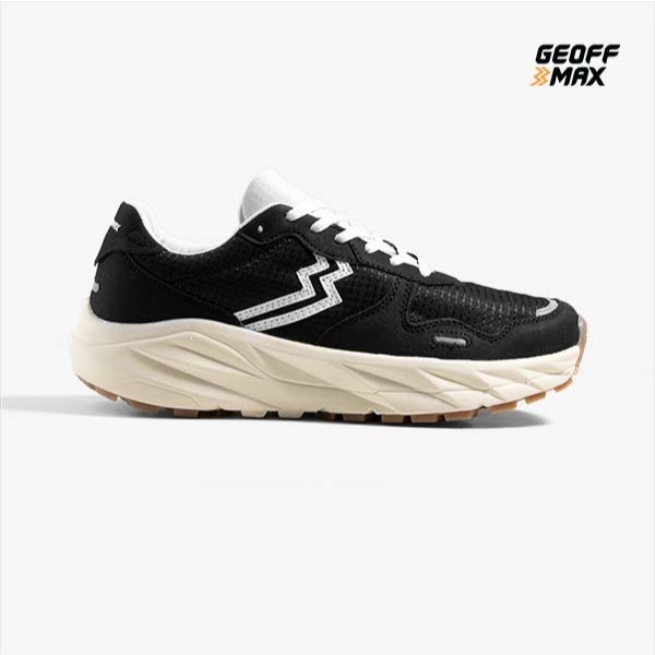 Jual Geoff Max - Wolf Vicious Black White Walking Shoes Pria & Wanita ...