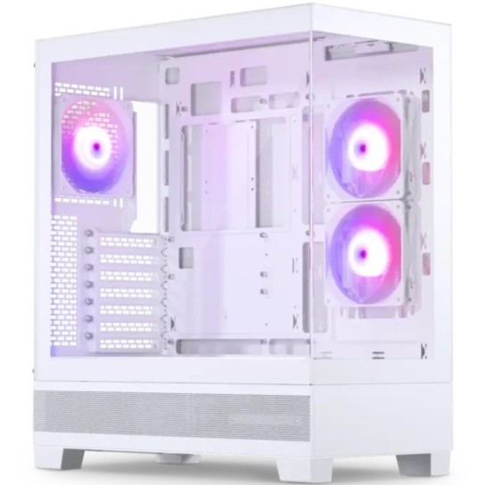 Jual PHANTEKS XT VIEW WHITE MID TOWER BTF PC CASE CASING GAMING CHASSIS ...