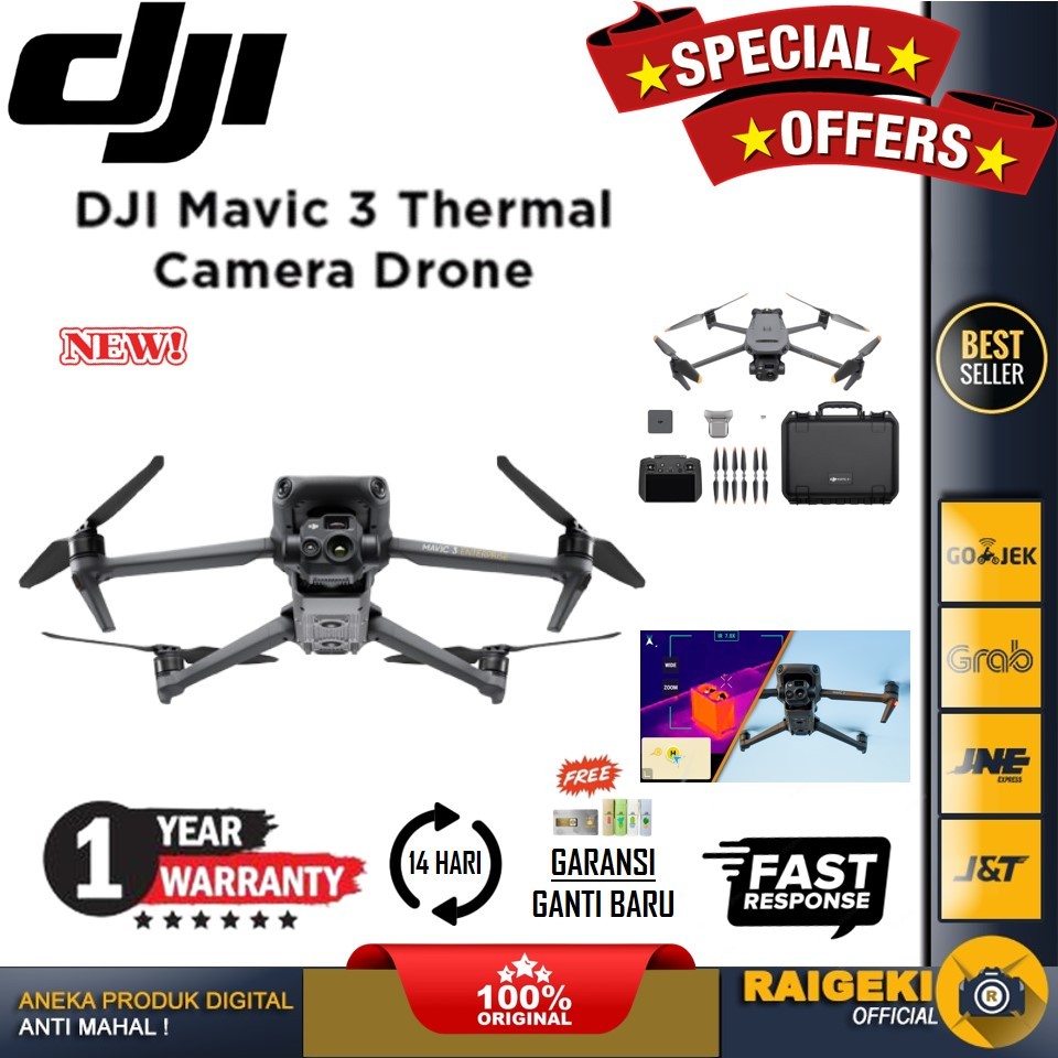 Jual DJI Mavic 3 Thermal DJI Mavic 3T Drone Camera | Shopee Indonesia