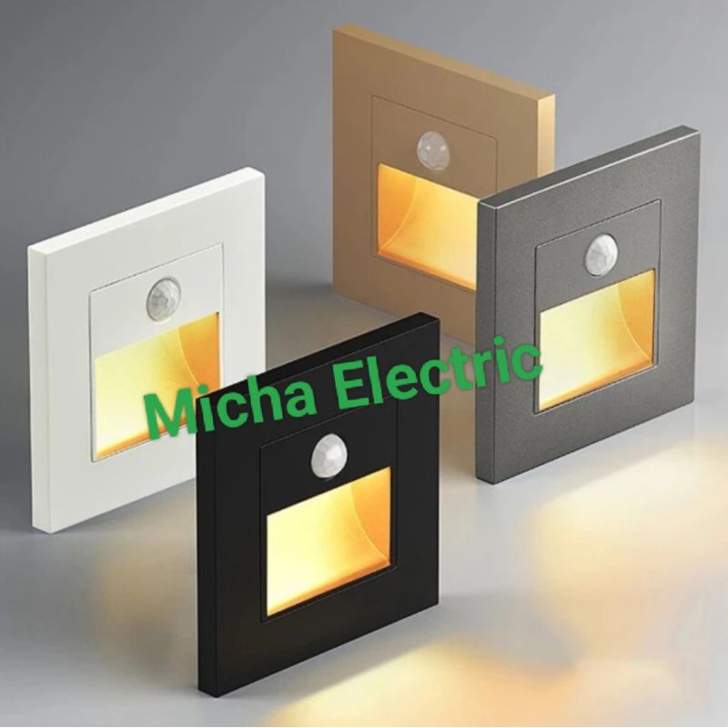 Jual Lampu Tangga Dinding Kotak Sensor Gerak 3000K Inbow | Shopee Indonesia