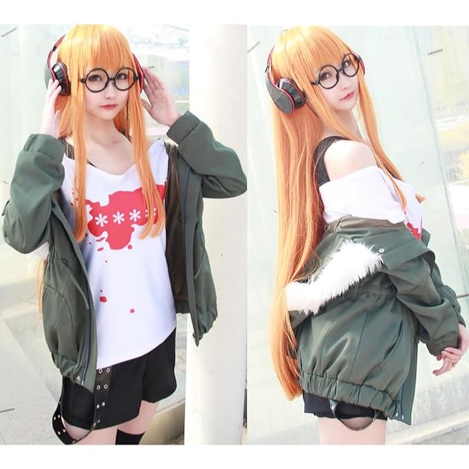 Jual Sakura Futaba AFK Jacket Jaket Wanita Anime Megami Tensei | Shopee ...