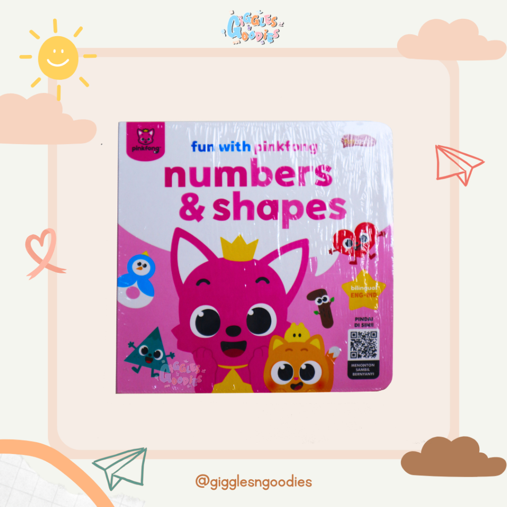 Jual PINKFONG Numbers & Shapes Book Baby Shark | Shopee Indonesia