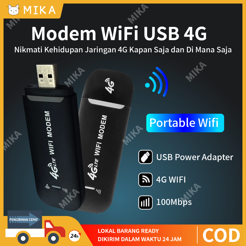 Jual Modem wifi 4g USB Modem All Operator Mendukung 10 Perangkat ...