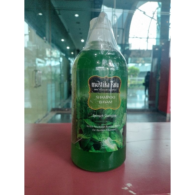 Jual Mustika Ratu shampoo bayam 1 liter | Shopee Indonesia