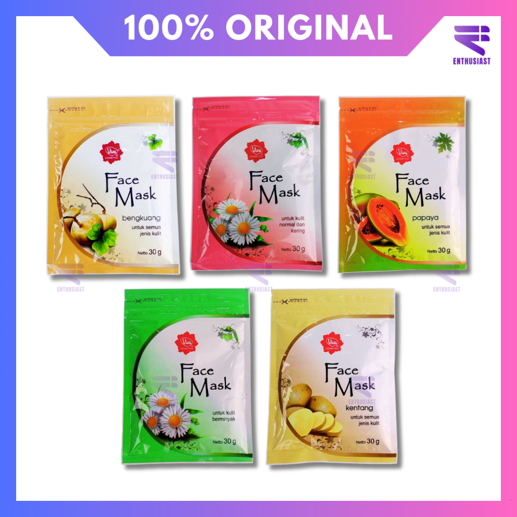 Jual Viva Face Mask 30g Series (All Variant) | Shopee Indonesia