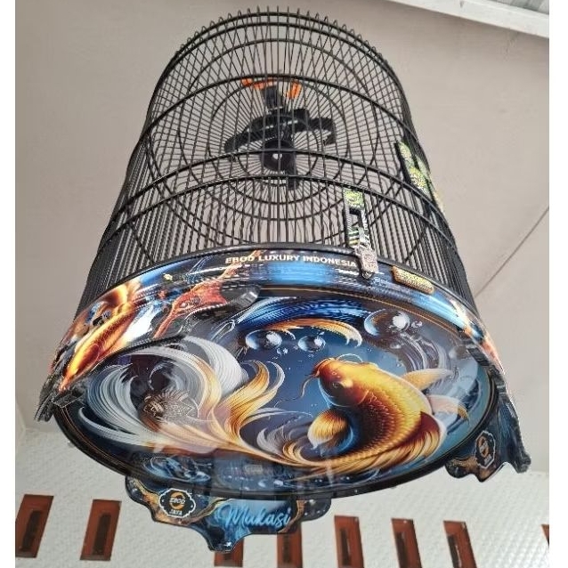 Jual sangkar murai ebod jaya GOLD MUKASI luxury ebod jaya indonesia no 2 diamtmeter 58 mewah ...