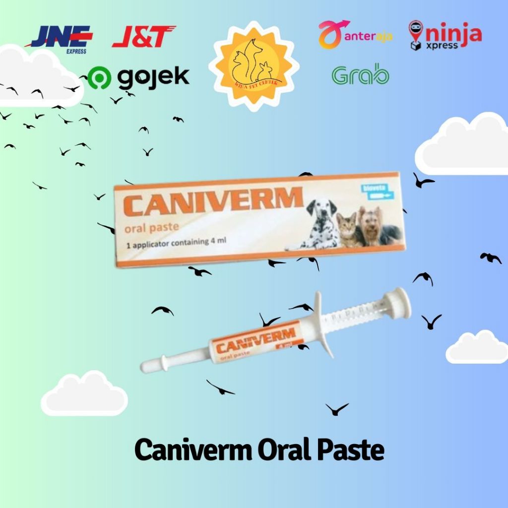 Jual Obat Cacing Caniverm Paste Untuk Anjing Dan Kucing | Shopee Indonesia