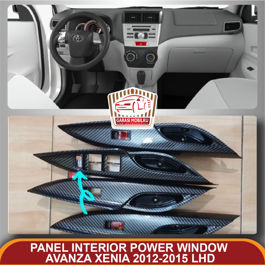 Jual Panel Interior Power Window Avanza Xenia Veloz 2012-2015 LHD Stir ...