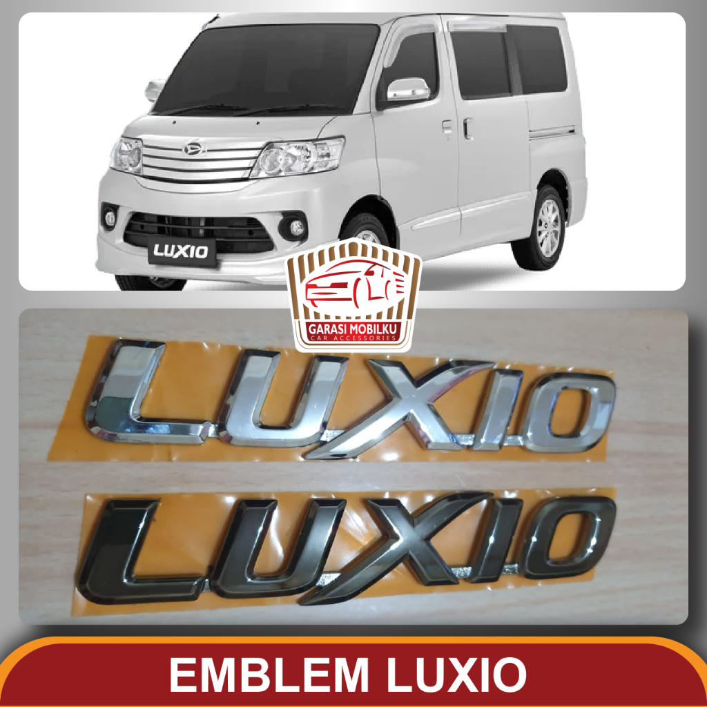 Jual Emblem Tulisan Daihatsu LUXIO | Shopee Indonesia