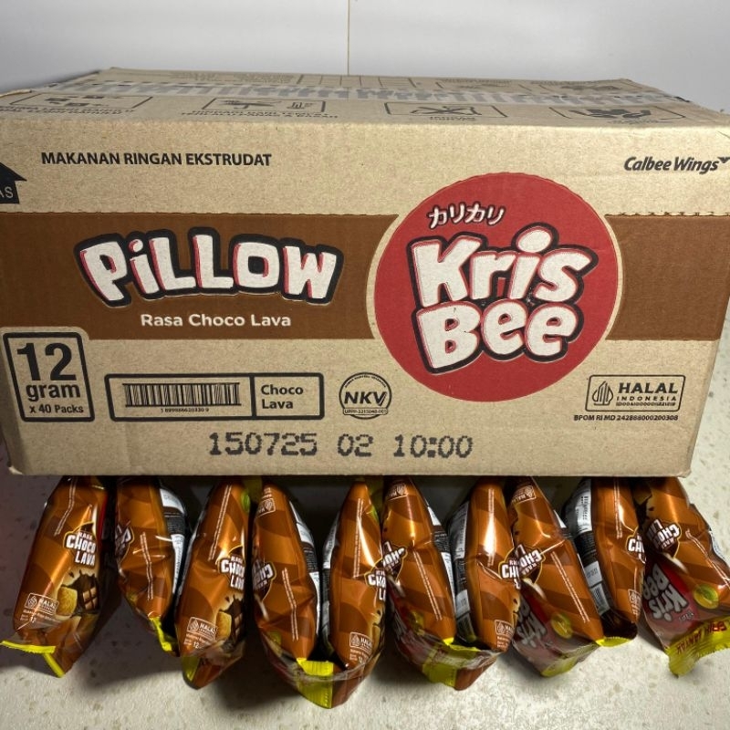 Jual KRIS BEE PILLOW 1 DUS isi 40 PACK X 12 GR - KRISBEE PILLOWS ...