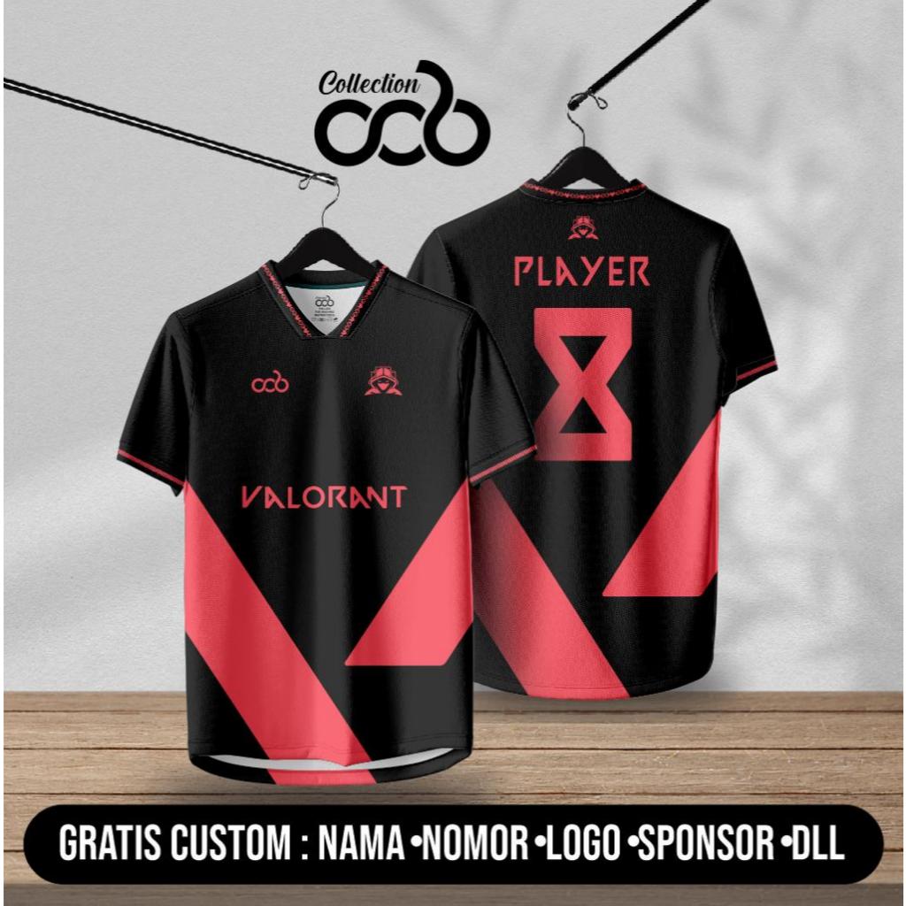 Jual JERSEY FULL PRINTING VALORANT [VALO01] GRATIS CUSTOM!! | Shopee ...