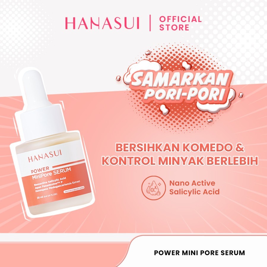 Jual Hanasui Power Serum Minipore I Super Power Serum I Face Serum I ...