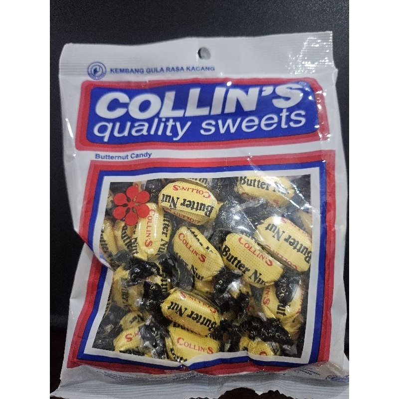 Jual Permen Jadul Collin Collins Kacang Butternut butter Nut Collins ...