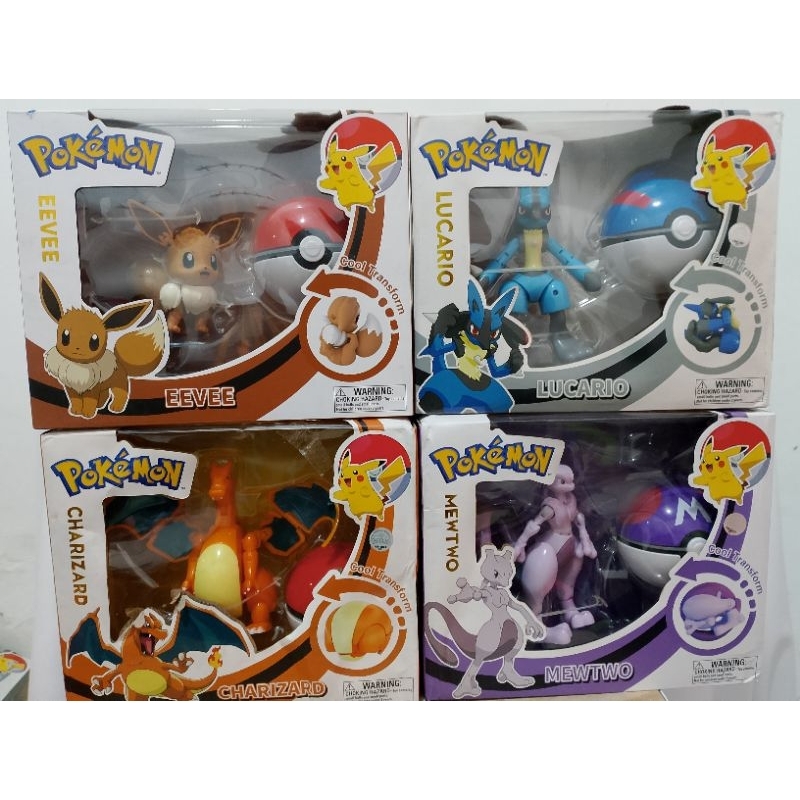 Jual Pokemon Pokeball Charizard Mewtwo Lucario Eevee | Shopee Indonesia