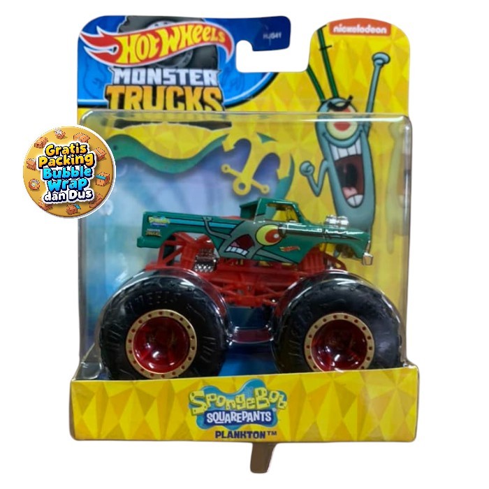 Jual Plankton Monster Trucks Hot Wheels Original Murah Lengkap HJG41 ...