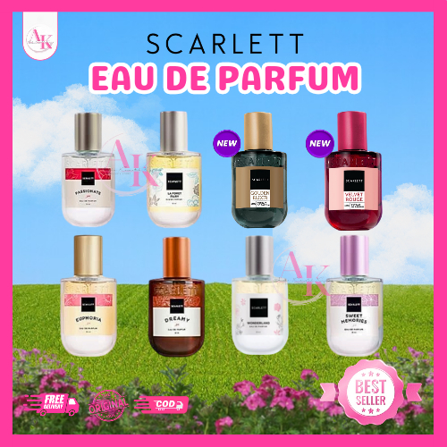 Jual Scarlett Eau De Parfum / Parfum Tahan Lama / Parfum Scarlet ...