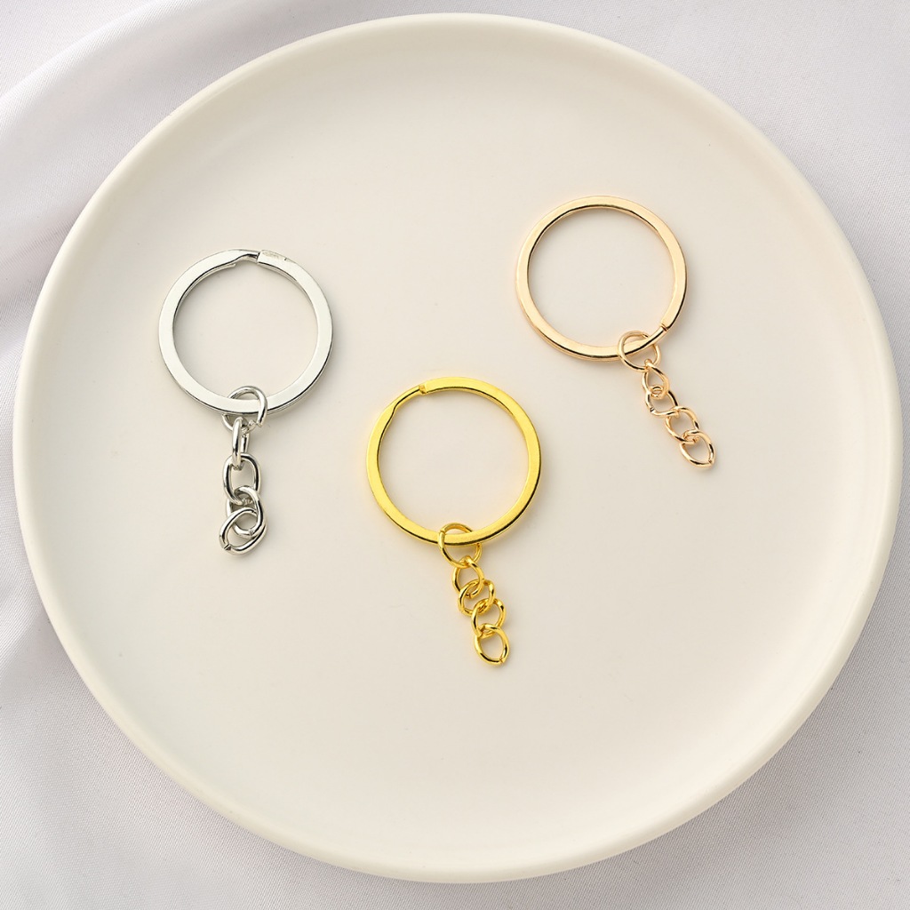 Jual Gantungan kunci ring model gepeng / pipih / ganci 25/26 mm ...