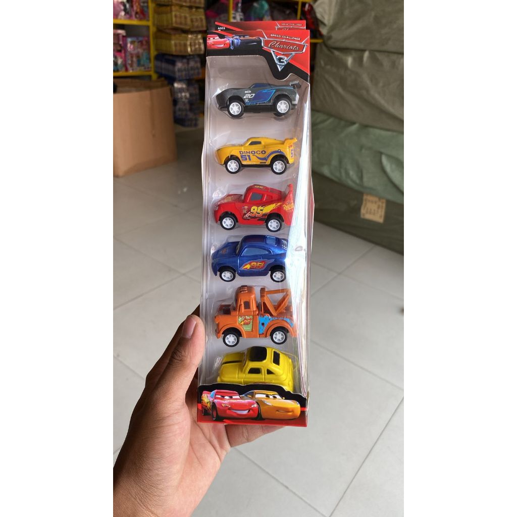Jual Mobil Cars 6 pcs Dus Pull Back/Mainan Cars IMPORT/Mainan Mobil ...