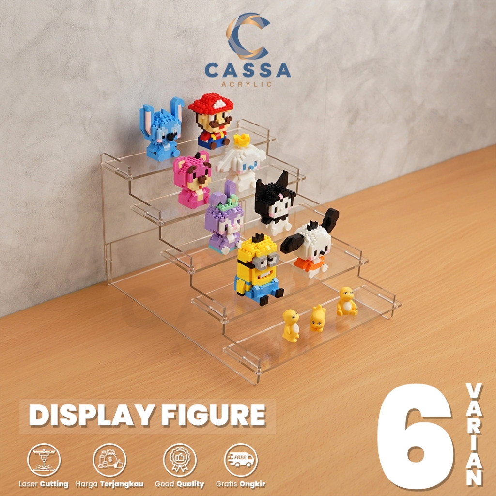 Jual Stand Display Pajangan Mainan Action Figure / Rak Susun Serbaguna ...
