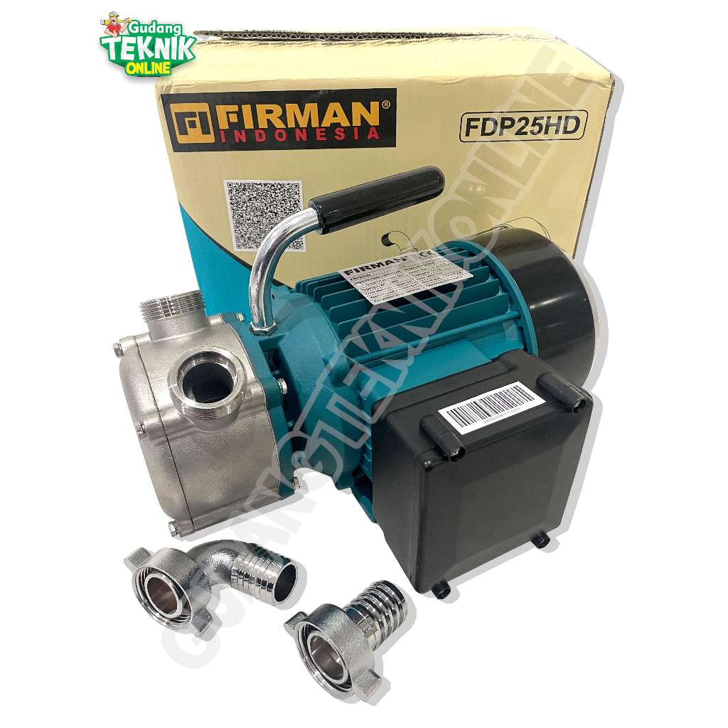 Jual Pompa Oli Minyak Listrik 1" FIRMAN FDP25HD 1HP 750W / Alat Pompa ...