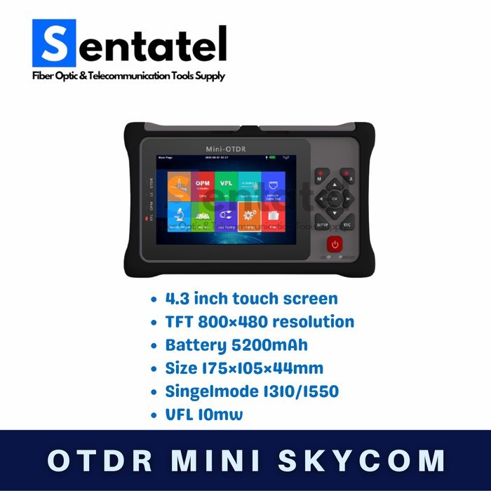Jual OTDR mini / smart OTDR / OTDR mini Skycom T560 - OTDR Mini Skycom ...