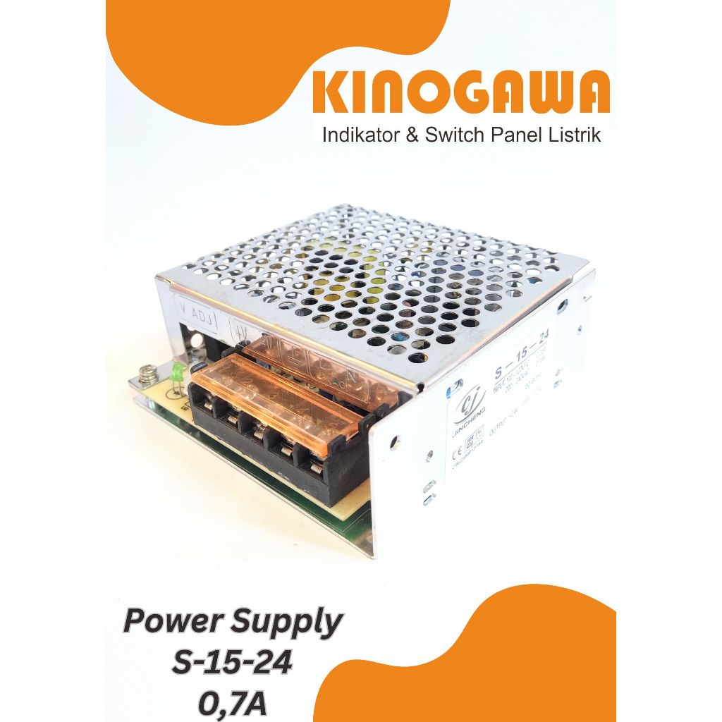 Jual POWER SUPPLY S-15-24 - 0,7Ampere | Shopee Indonesia