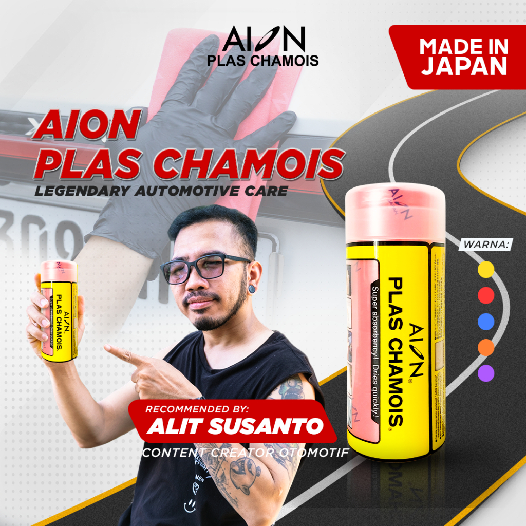 Jual [ALIT SUSANTO Approved] AION KANEBO Plas Chamois Kain Lap Mobil ...