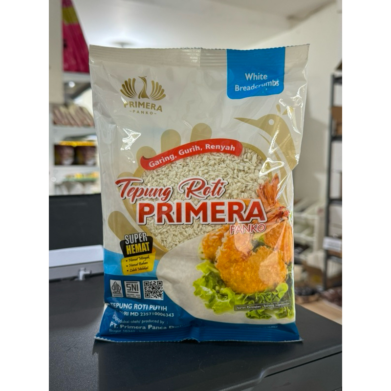 Jual Primera panko white bread crumbs / tepung roti putih / tepung ...