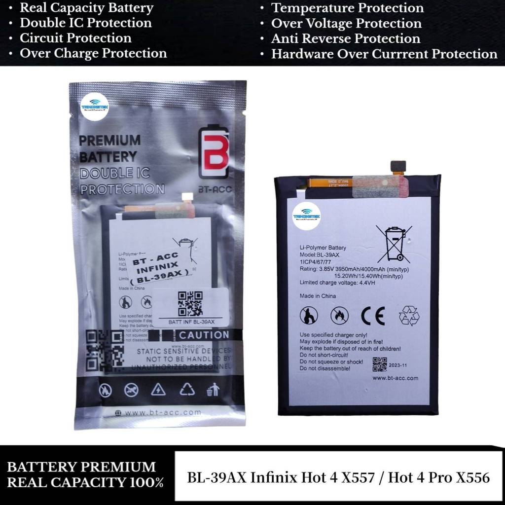Jual Baterai BT-ACC Infinix Hot 4 / Hot 4 Pro / Hot S3 / Hot 6 Pro ...