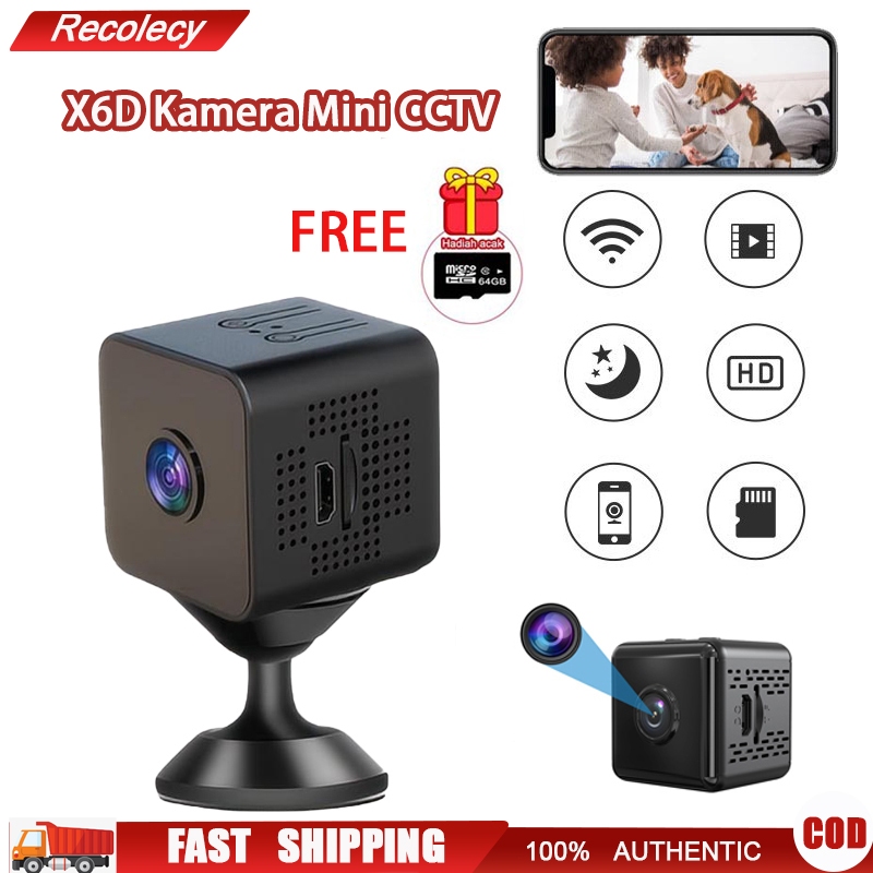 Jual Kamera Mini CCTV 1080P Wifi Camera Mini Spy Cam Tersembunyi Kamera ...