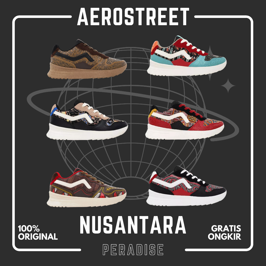 Jual Aerostreet Hotwheels Size 37 - 44 - Sepatu Sneakers Casual ...