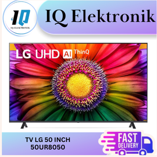 Jual LG 50UR8050 SMART TV 50 INCH UHD 4K WITH AI SOUND PRO 50UR8050PSB | Shopee Indonesia