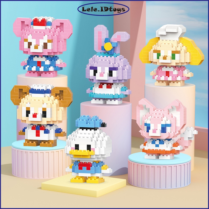 Jual LELE mainan puzzle balok mini balok Mario Sanrio Hadiah ulang ...