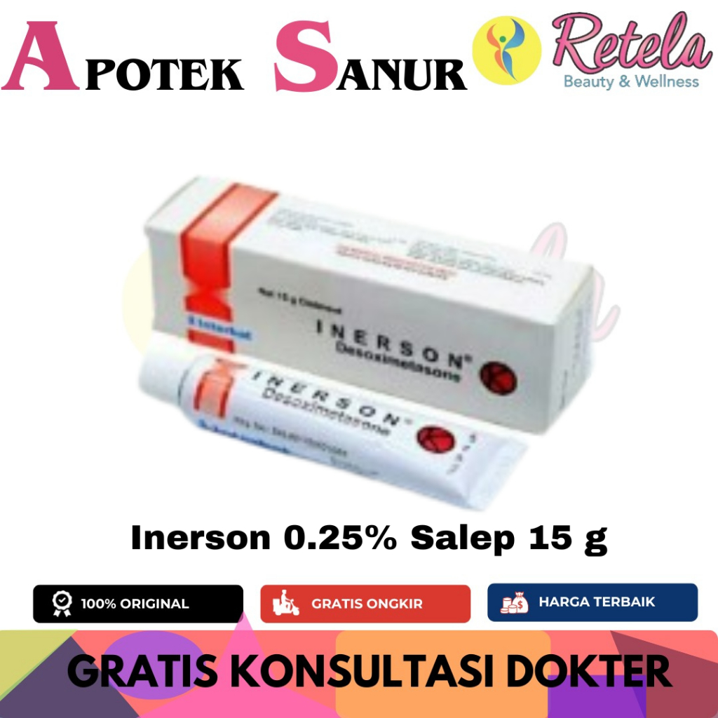 Jual Inerson 0.25% Salep 15 g | Shopee Indonesia