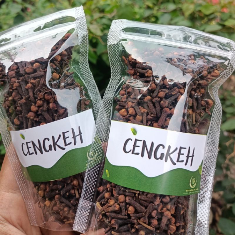 Jual Cengkeh Premium 50gram/ bunga cengkeh Clove Cengkeh grade A ...