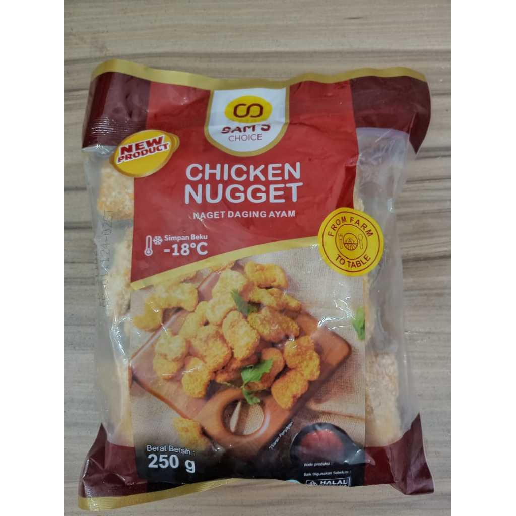 Jual Sams Choice Chicken Nugget 250 GR | Shopee Indonesia