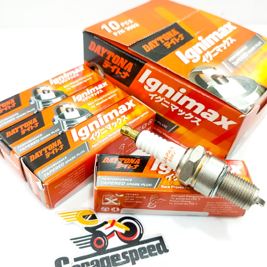 Jual BUSI RACING DAYTONA NINJA R RR SATRIA 2 TAK RXZ RGR BP8ES 3562 ...