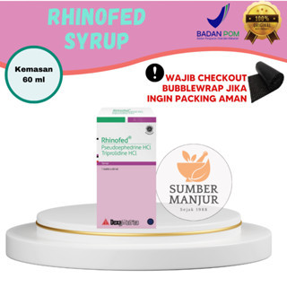 Jual RHINOFED SYRUP 60 ML | Shopee Indonesia