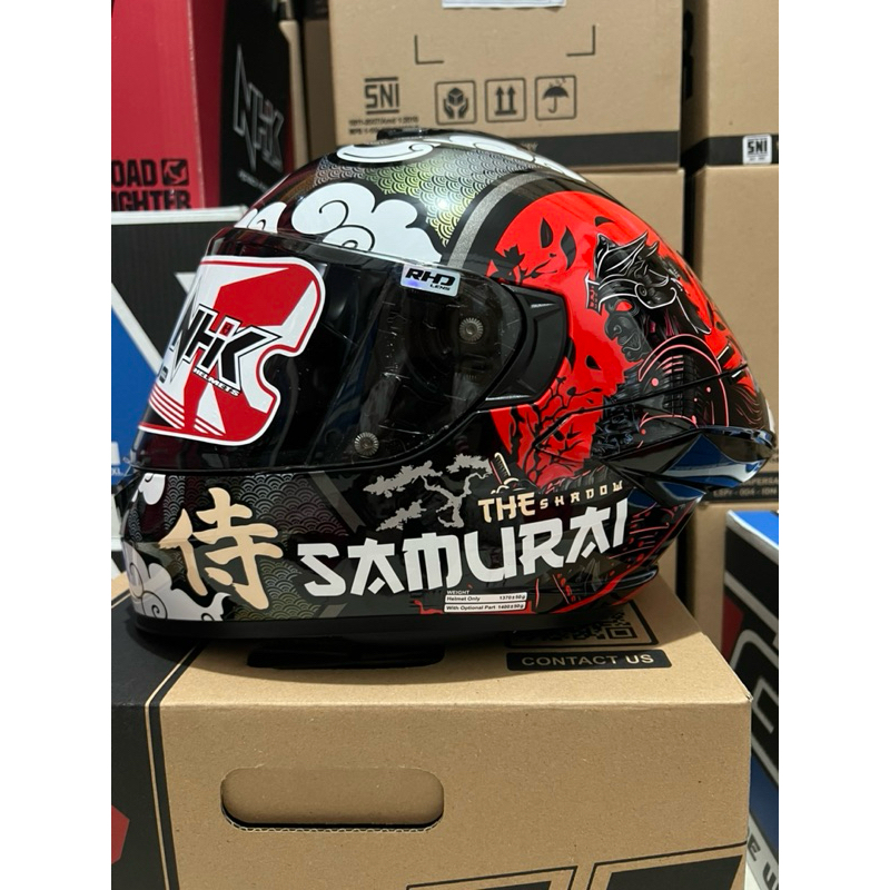 Jual NHK MARK 1 SAMURAI ( single visor ) | Shopee Indonesia