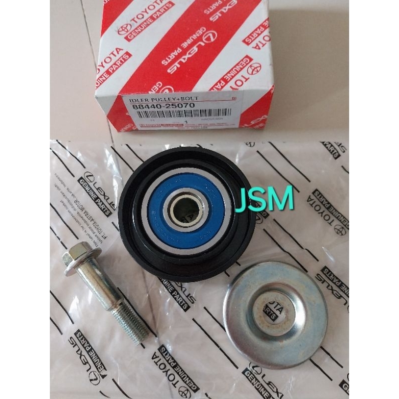 Jual Bearing Pully Puli Idler Ac Tensioner Fan Belt Ac Toyota Innova ...