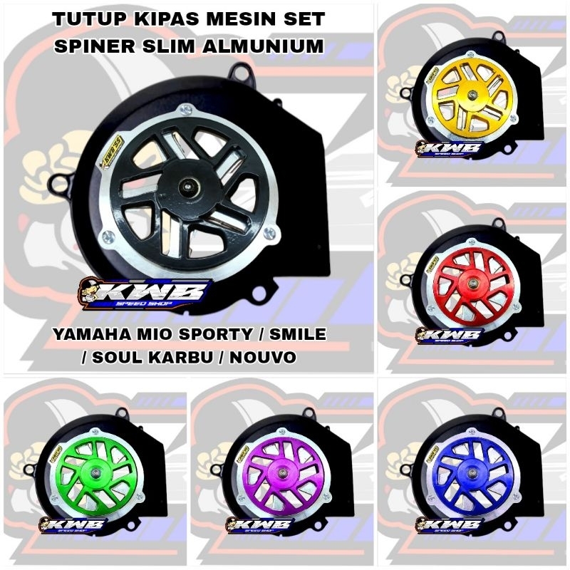 Jual Tutup cover kipas mesin set spinner spiner slim almunium cnc ...