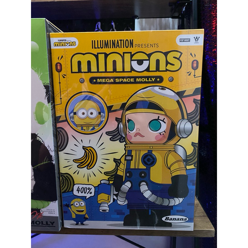 Jual MEGA SPACE MOLLY MINIONS 400% POPMART ORIGINAL | Shopee Indonesia