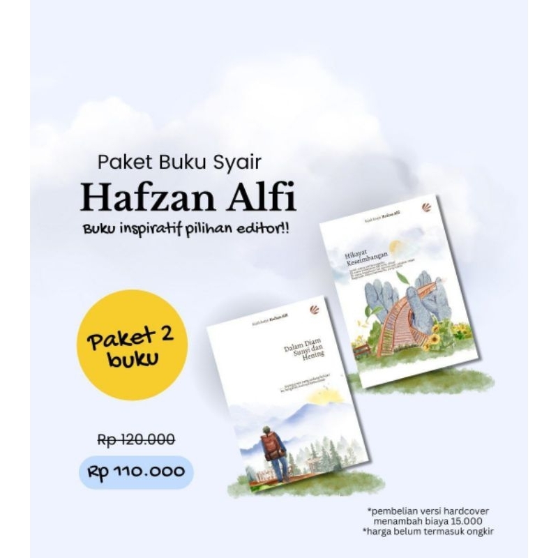 Jual Paket Bunding Buku Puisi Hafzan Alfi | Shopee Indonesia