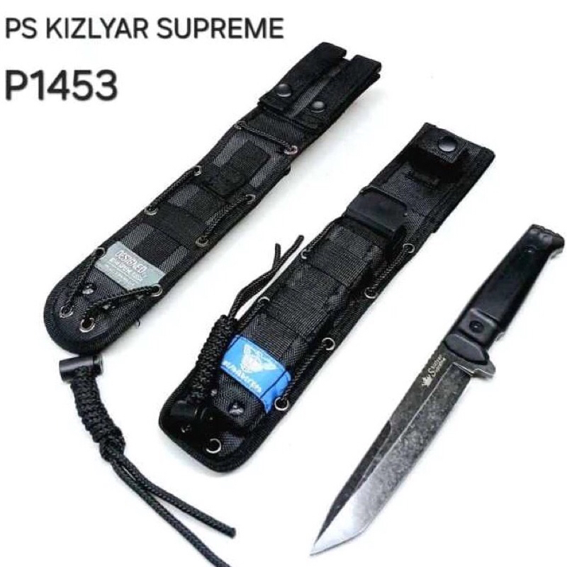 Jual Pisau Camping KIZLYAR Tactical / Militer / Berburu / Survival Kit ...